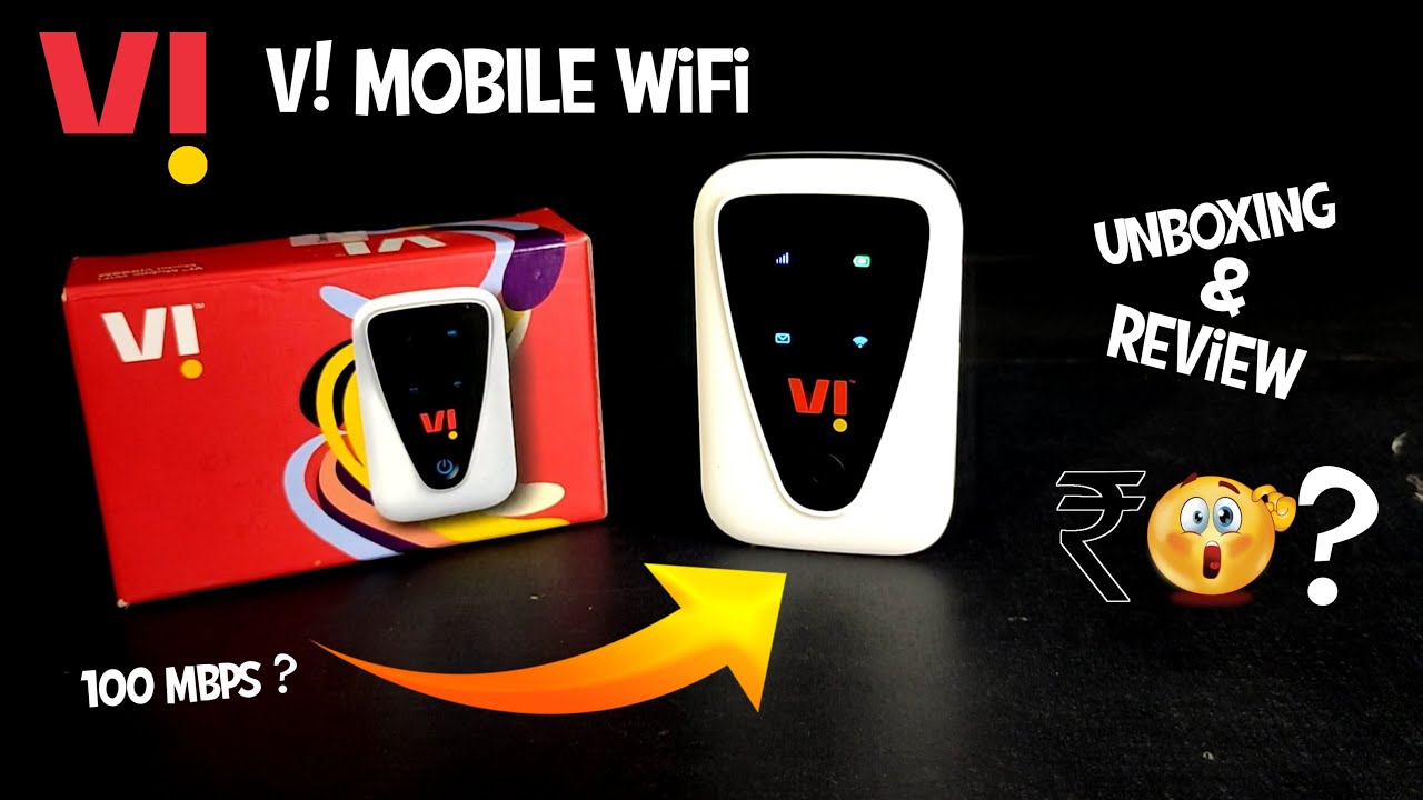 Vi MiFi Device | Vi MiFi unboxing | Vi MiFi Wireless 4G Router - YouTube