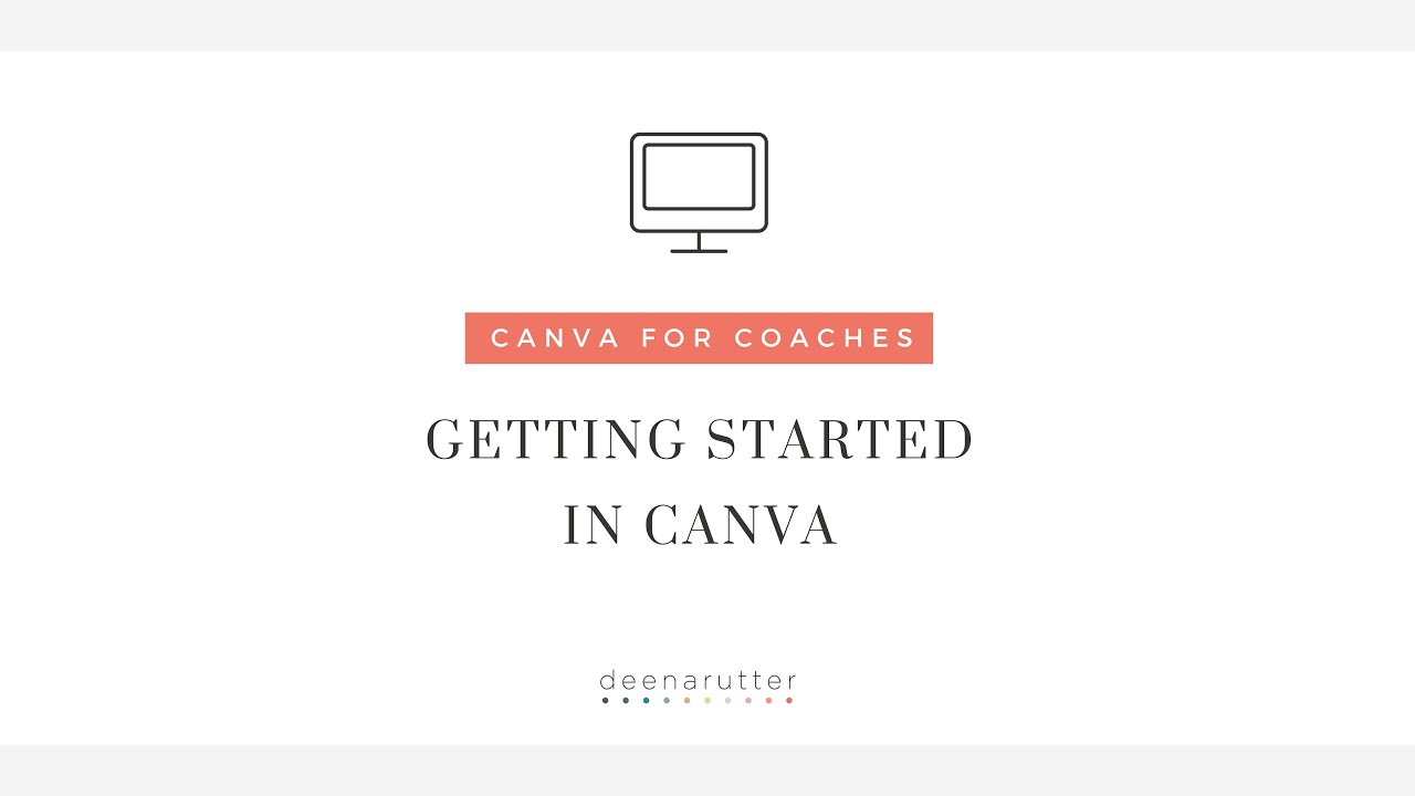 Getting Started in Canva - YouTube