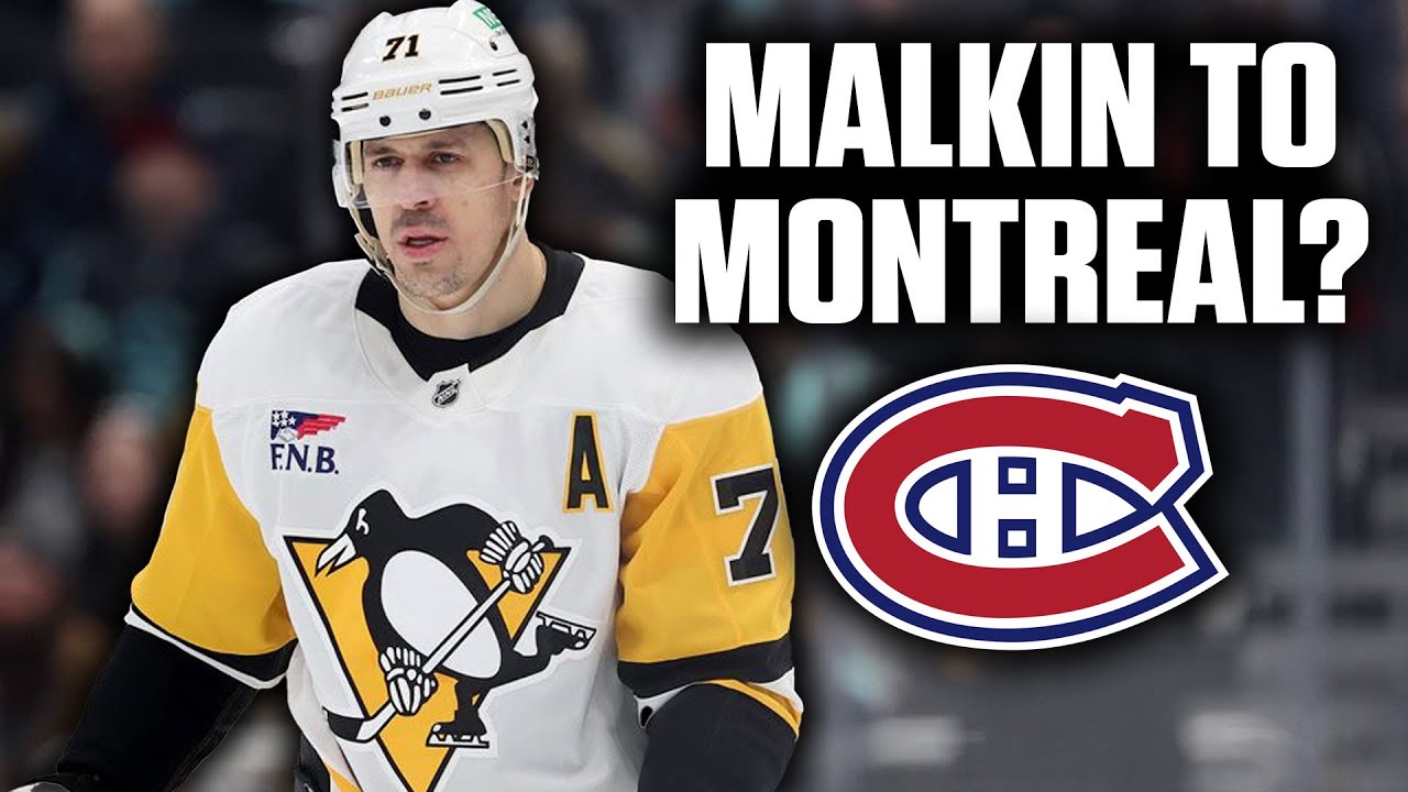 The Canadiens Should Trade for Evgeni Malkin - YouTube