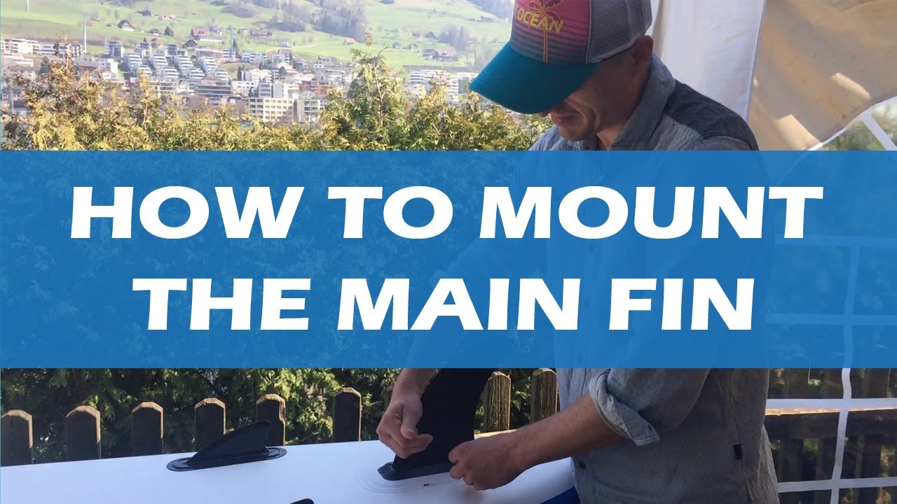 How to easily mount your Slide-in Fin - YouTube