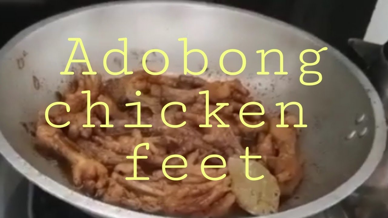 Adobong Adidas/Chicken Feet - YouTube