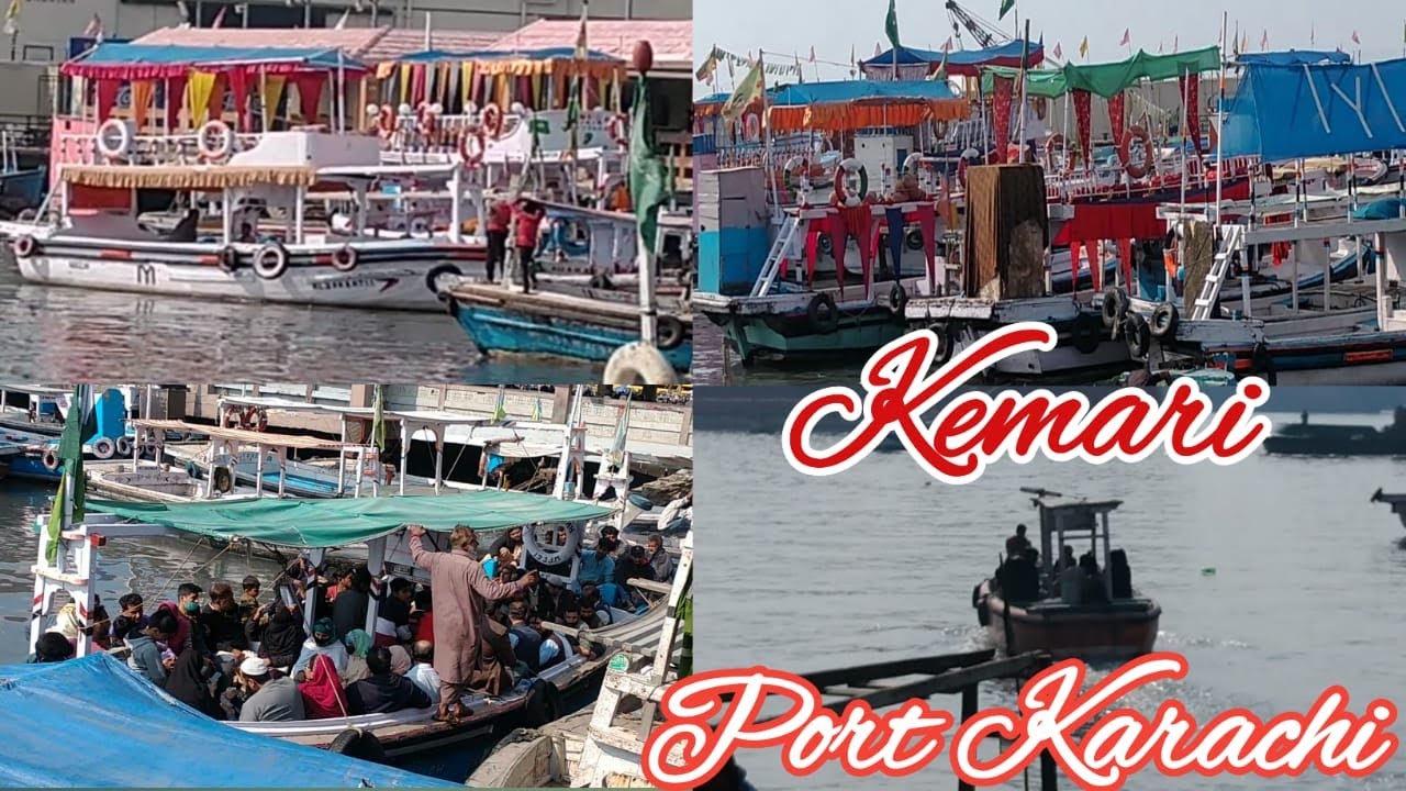Kemari Port Karachi | Kemari vlogs | Kemari to Manora Tour guide ...