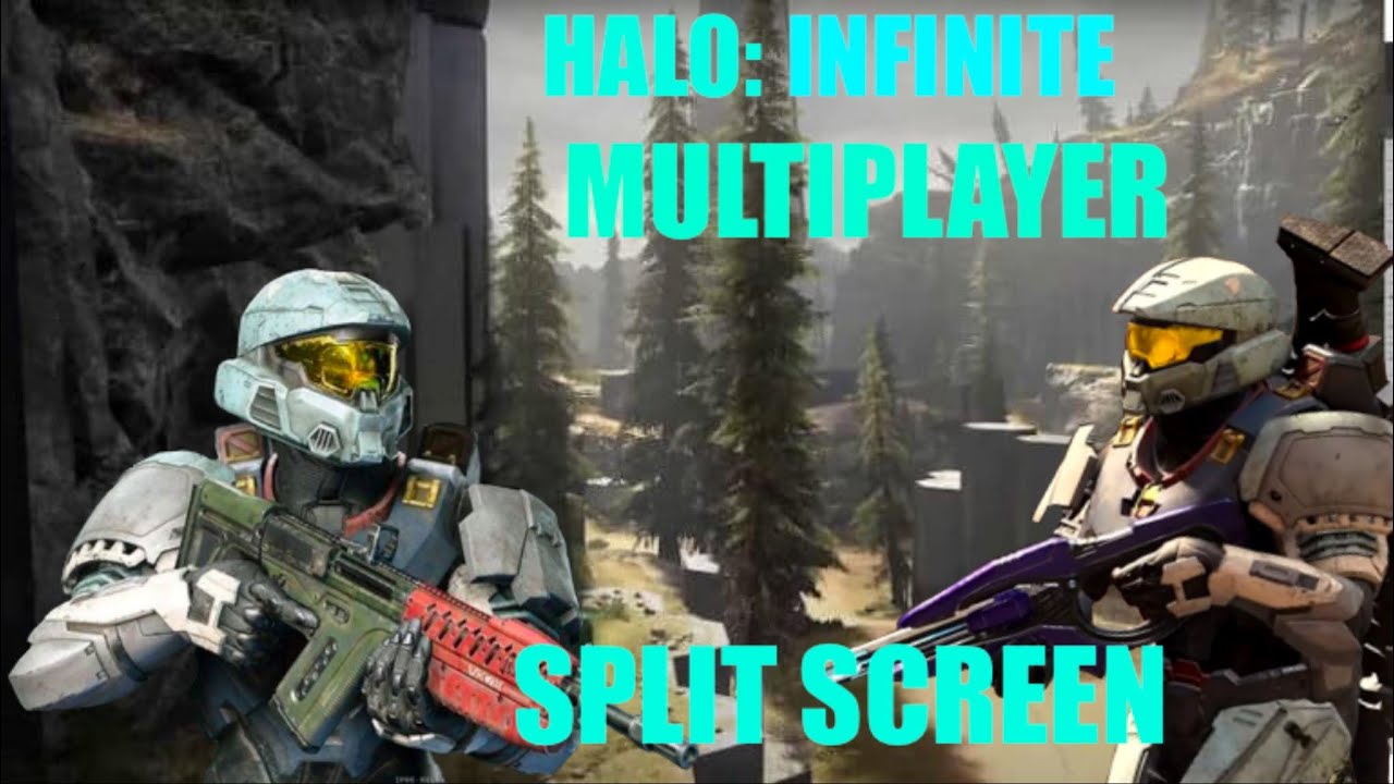 Halo: Infinite Split-screen gameplay - YouTube