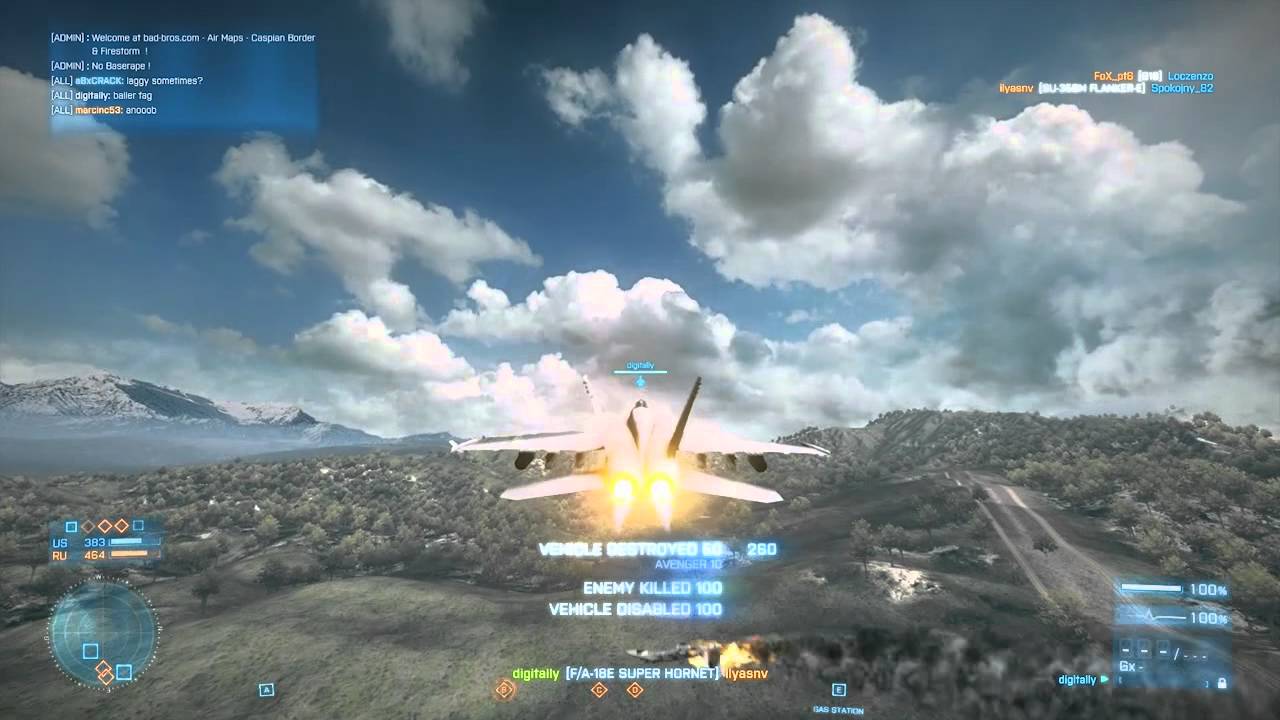 Part-1 Battlefield 3 (BF3) jet Advanced Dogfight tactics by DigiTally ...