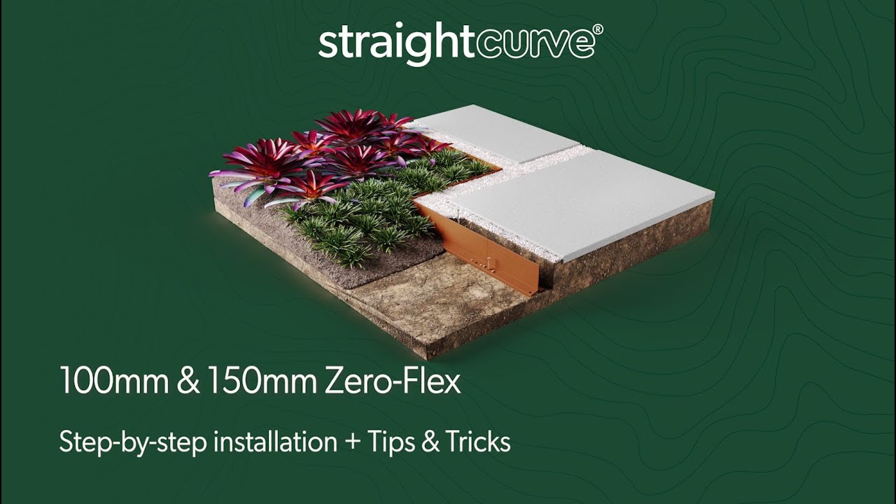 Straightcurve® Zero-Flex Garden Edging - 100 mm / 150 mm - 4 / 6 inch ...