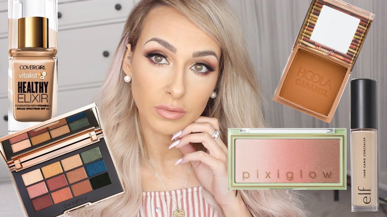 TESTING NEW MAKEUP | FULL FACE FIRST IMPRESSIONS - YouTube