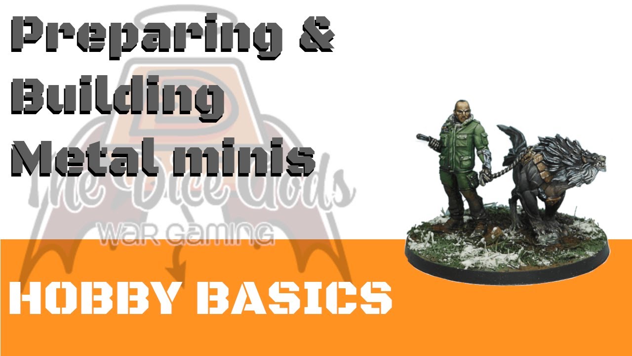 Preparing and building metal miniatures - Hobby Basics - YouTube