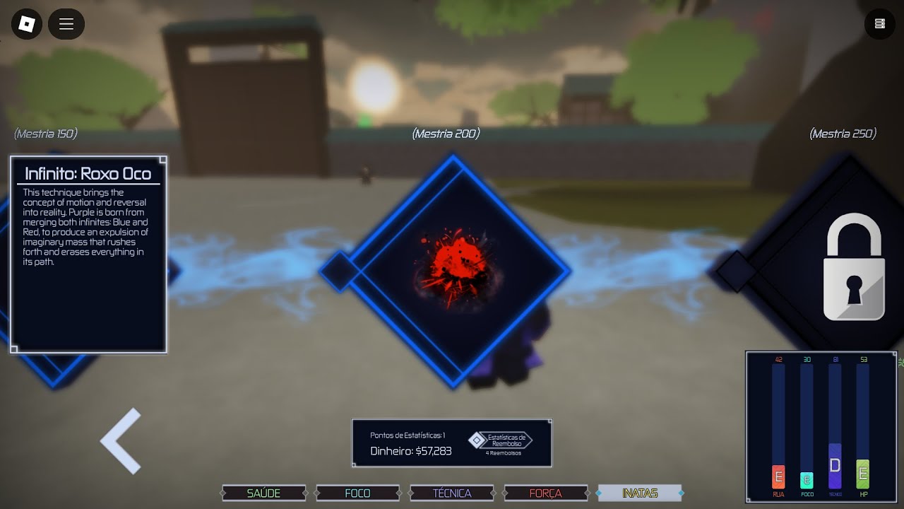 CONSEGUI O ATAQUE RED TRANSMISSION!Jujutsu infinity - YouTube