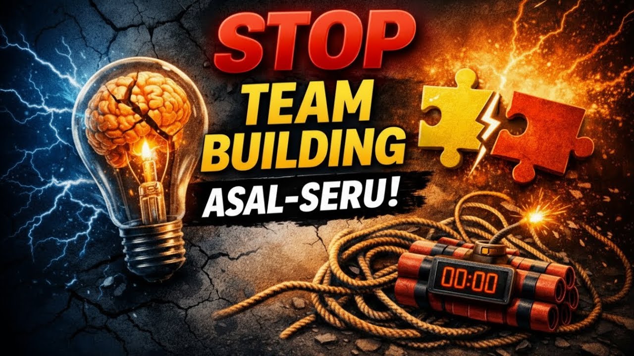 Team Building Bukan Sekadar Main Game! Ini Cara yang Benar - YouTube