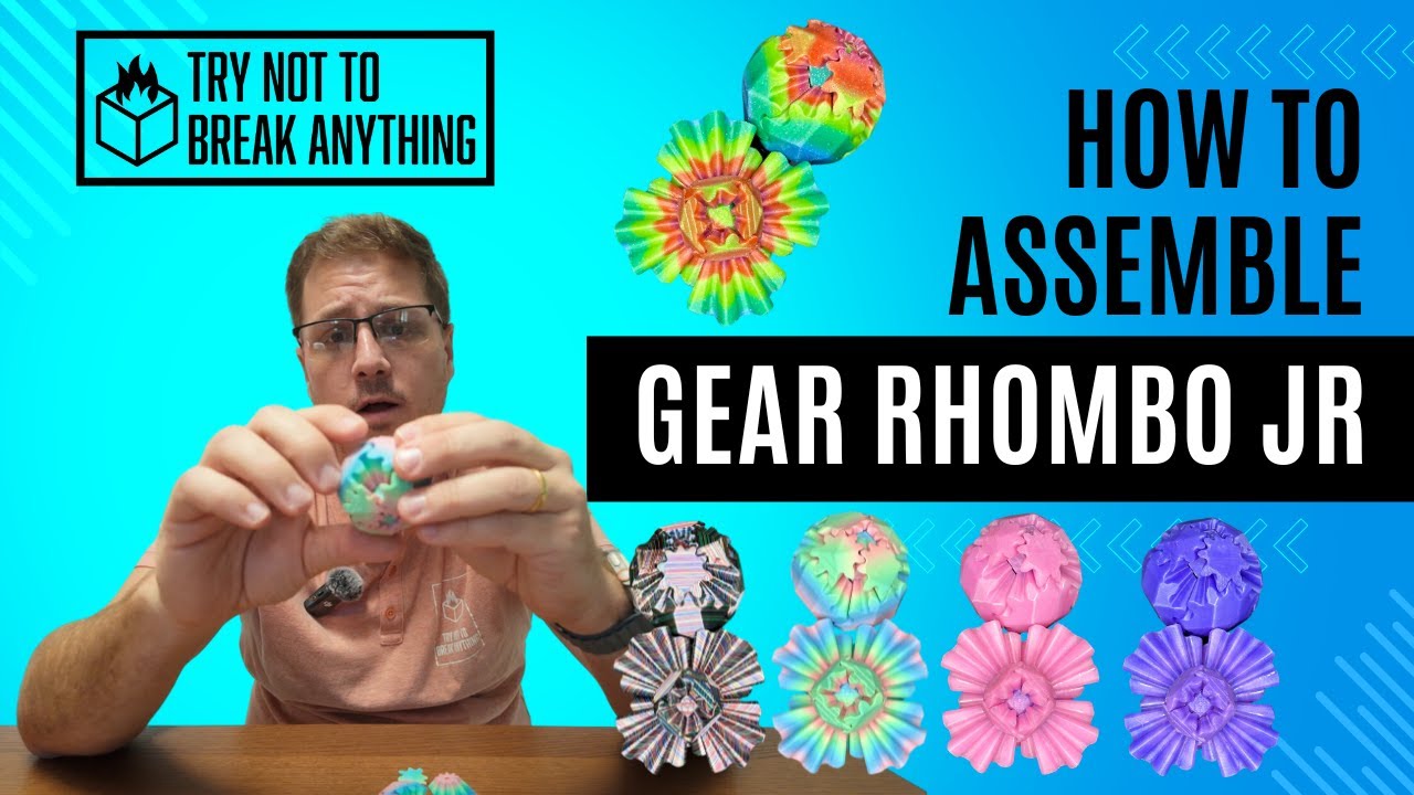 Gear Rhombo Jr by TNTBA (Assembly Video) - YouTube