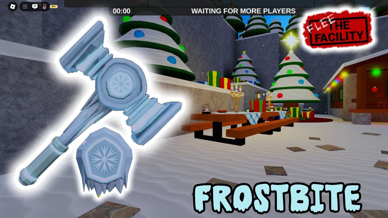 Testando a Frostbite! Flee The Facility Atualização de Natal - Roblox ...