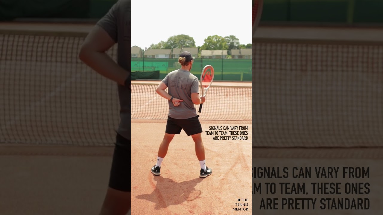 What Do The Hand Signals Mean In Doubles Tennis at John Macdonald blog