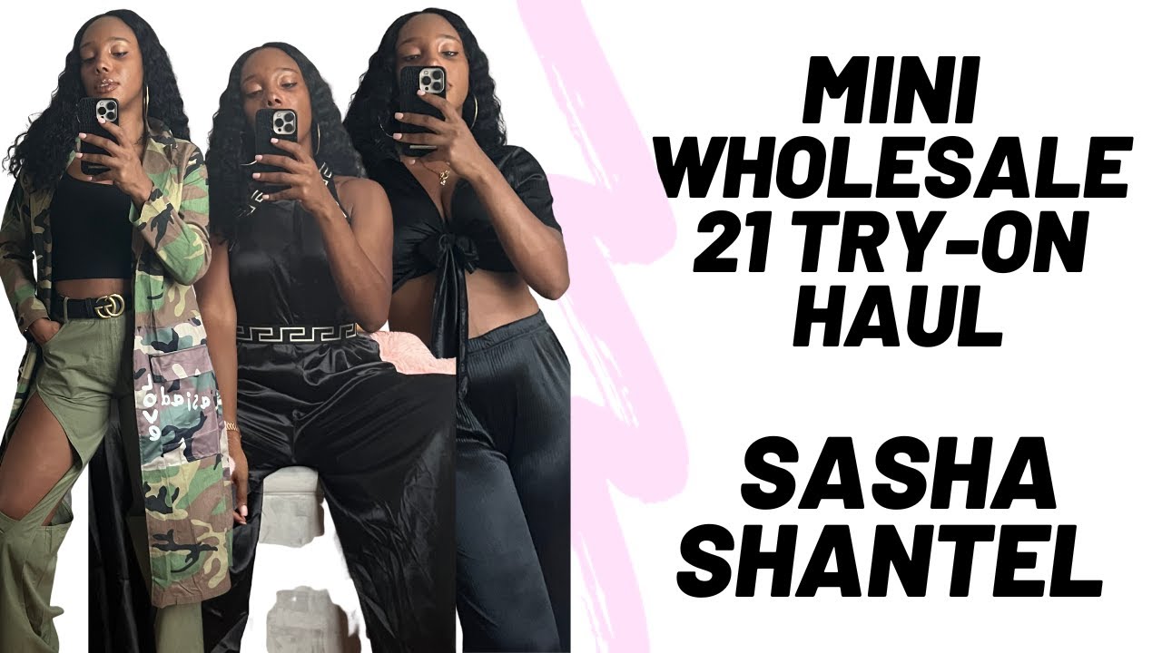 Wholesale 21 Mini Try on Haul- Sasha Shantel - YouTube