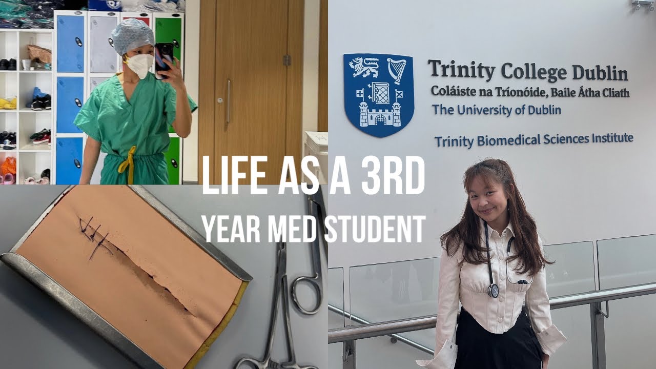 Trinity College Dublin Stethoscope ceremony/ 3rd Year Med student 's vlog/ Hike in Dublin - YouTube