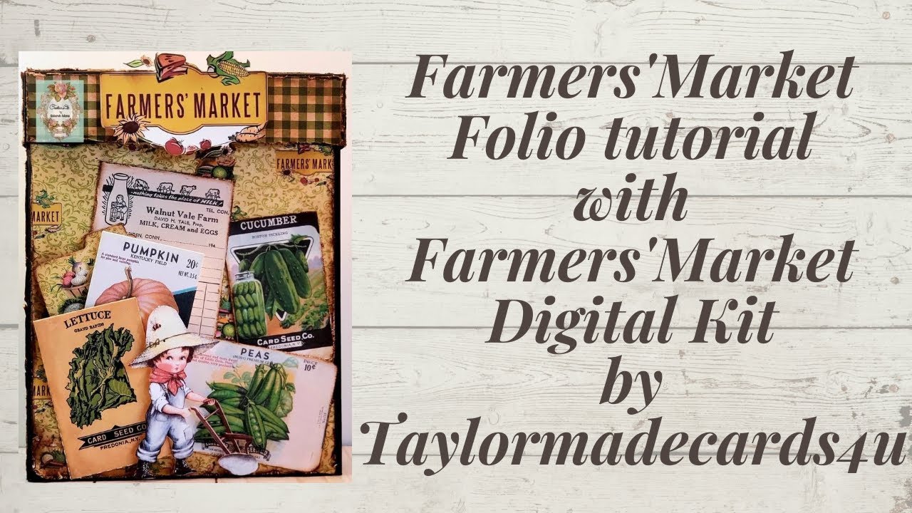 Farmers' Market Folio Tutorial - YouTube