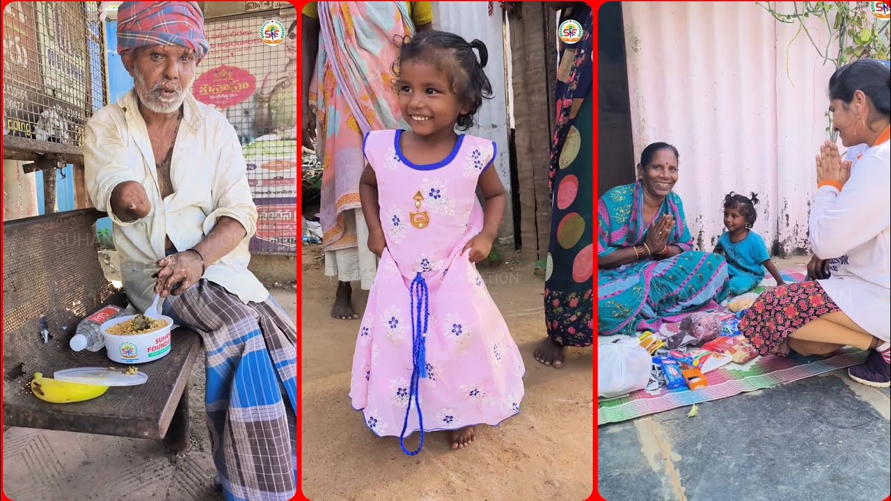 Food Helping Video | Helping Poor People | Giving Food To Poor People ...