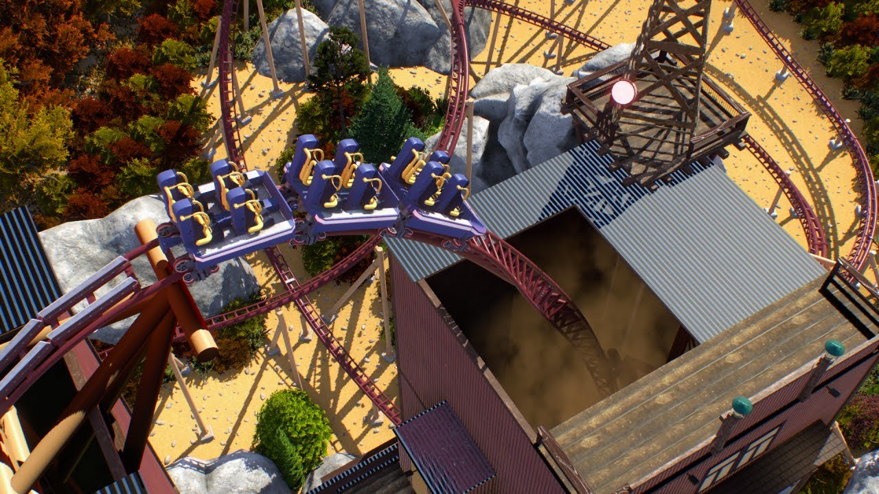 Backspin | Intamin Vertical Launch Coaster | NoLimits 2 Coaster Concept ...