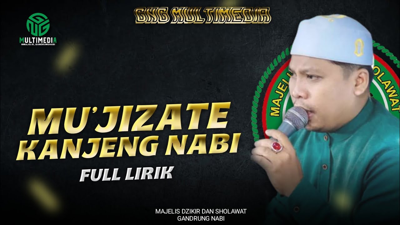 Full Lirik II Mukjizate Kaneng Nabi - YouTube