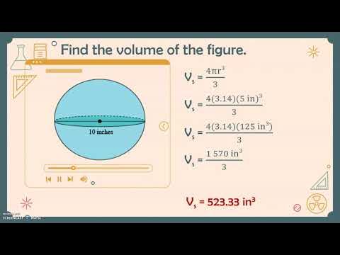 Grade 6 Math: Volume of a Sphere - YouTube