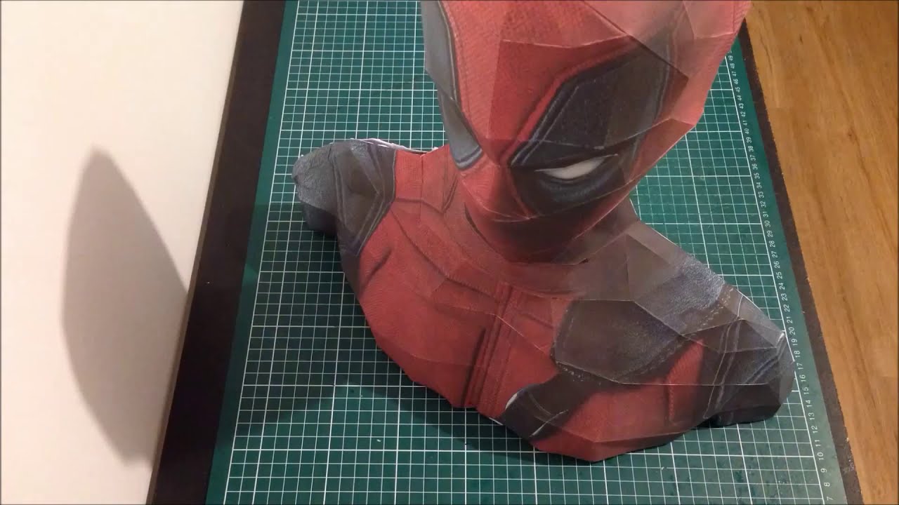 DEADPOOL 3 STOP MOTION PAPERCRAFT DIY - Acrizer - YouTube