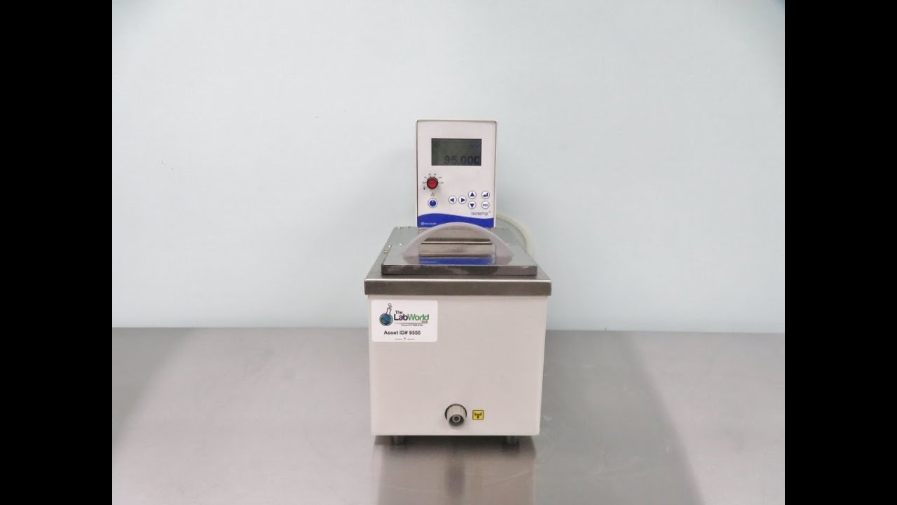 Fisher Isotemp Heated Bath Circulator 4100 for Sale - YouTube
