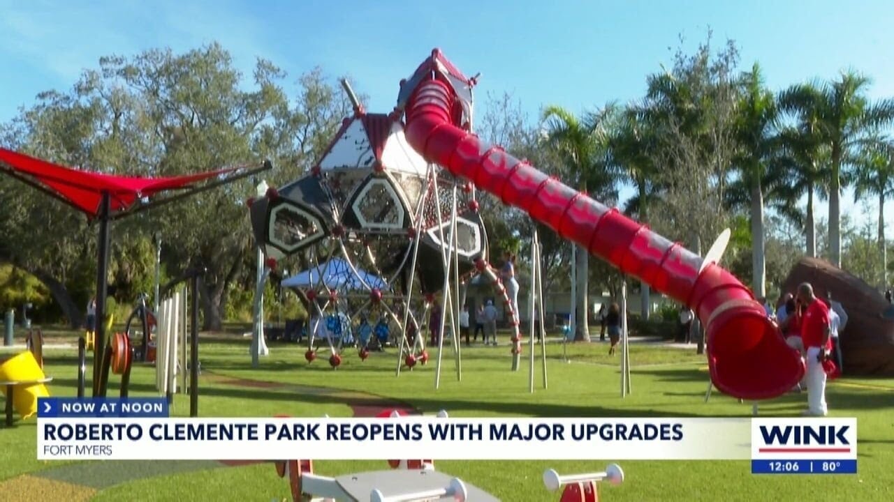 Largest playground slide in Southwest Florida to open at Roberto ...