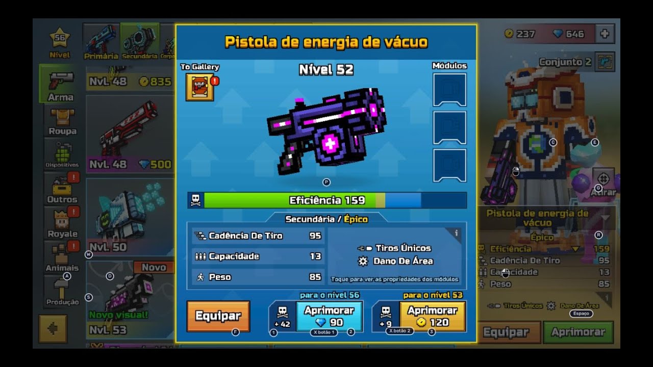 PIXEL GUN 3D REVIEWS VOID ENERGY PISTOL - YouTube