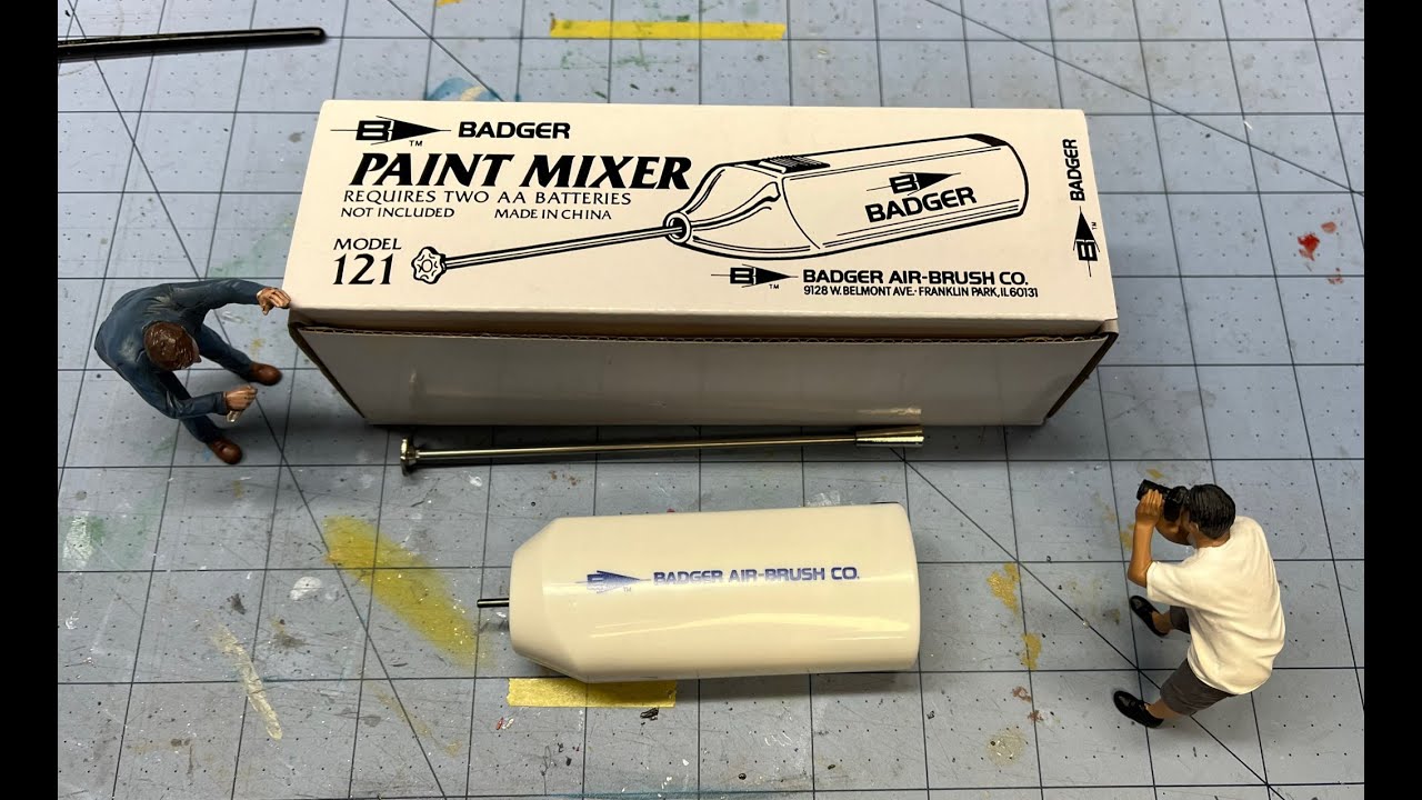 Badger Paint Mixer Review - YouTube