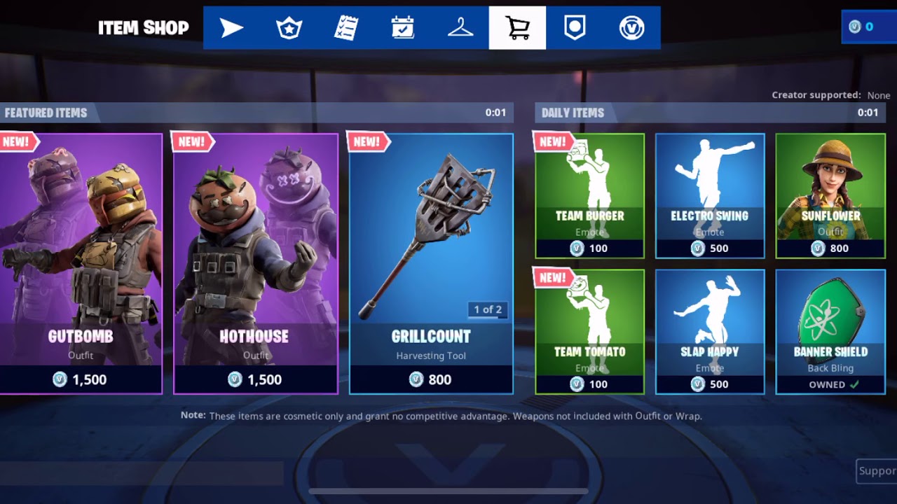 Fortnite Daily Item Shop /New Skin Recon Ranger:) - YouTube