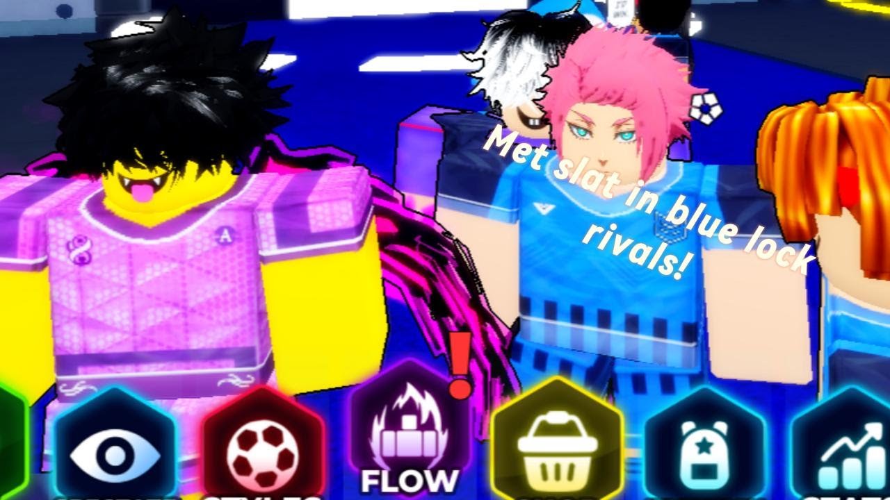 MEETING SLAT IN BLUE LOCK RIVALS! - YouTube