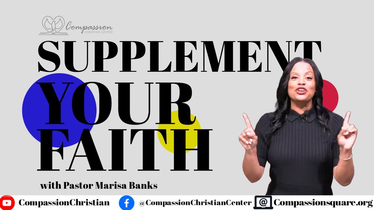 Pastor Marisa Banks- Supplement Your Faith 11|3|24 - YouTube