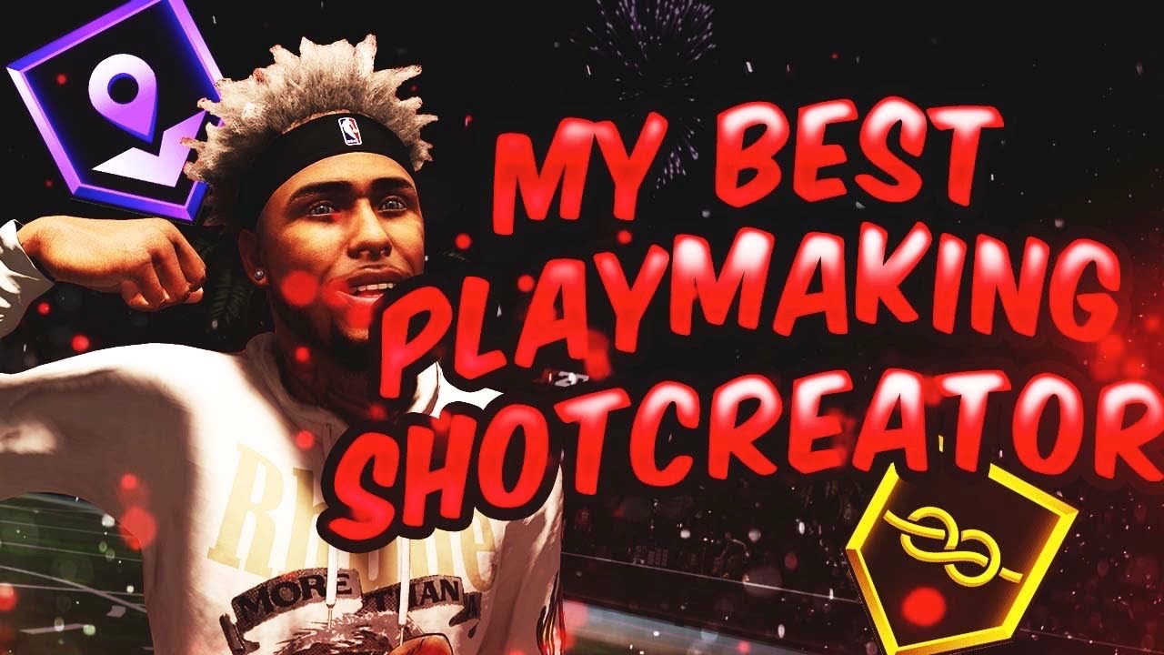My Best Playmaking Shotcreator Build! I'm Back!! - YouTube