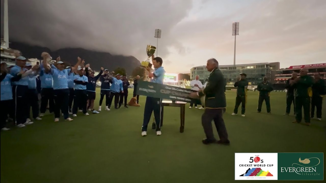Over-50s Cricket World Cup Final | South Africa vs England - YouTube