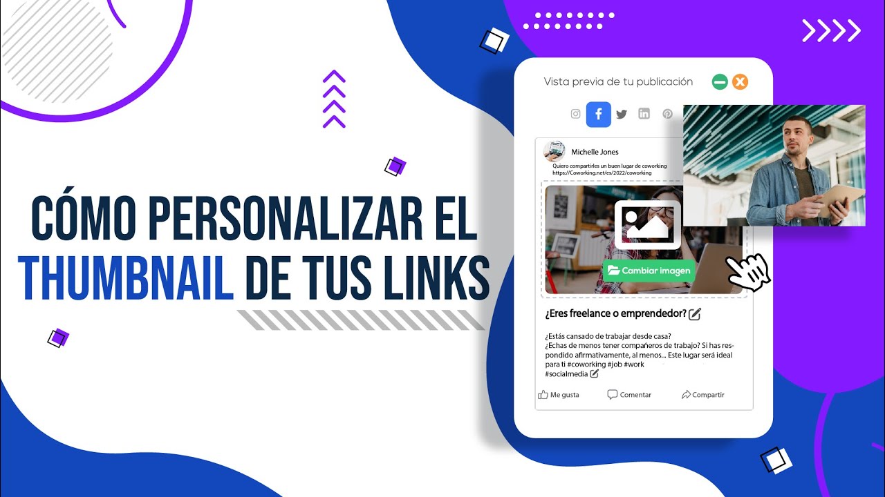 Cómo personalizar el thumbnail o preview de tus links - YouTube