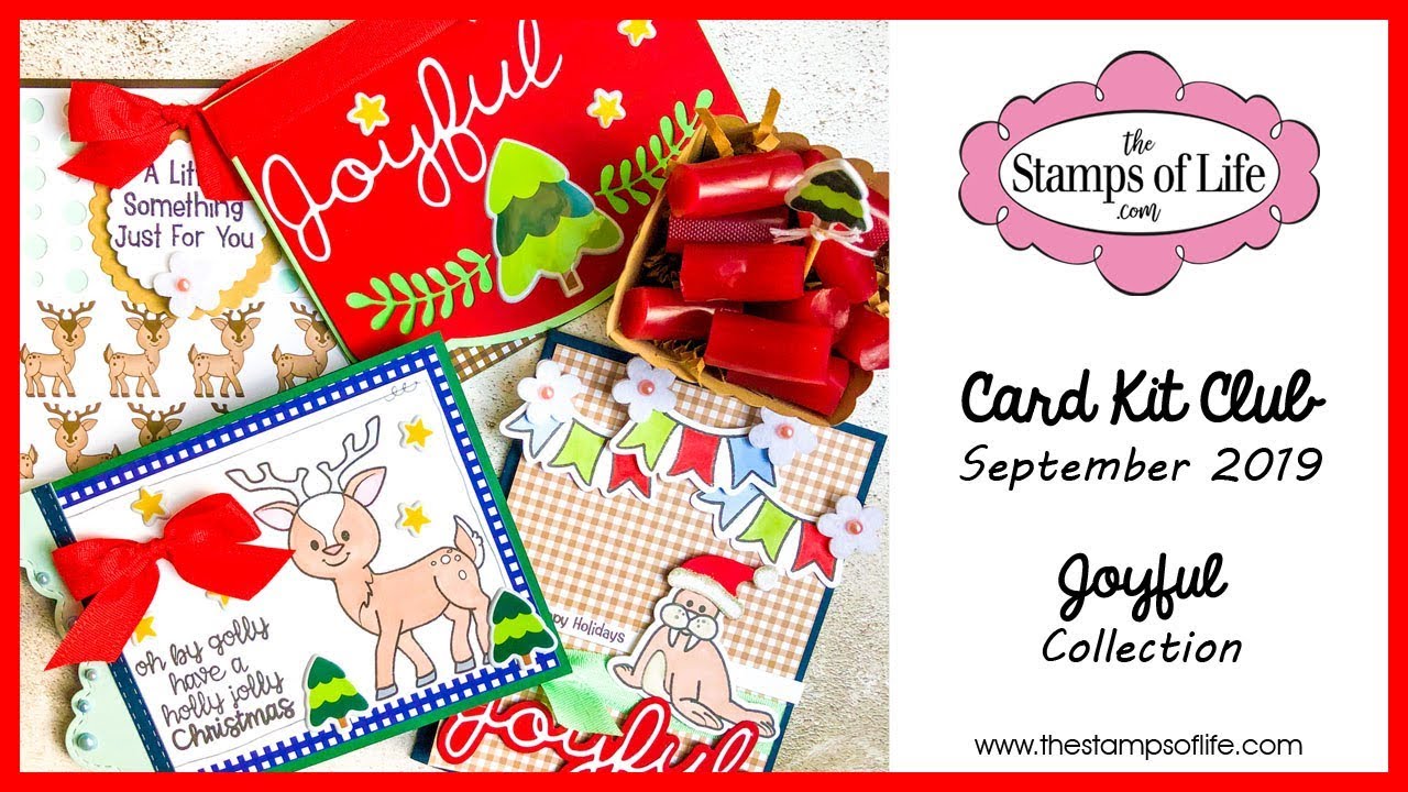 The Stamps of Life Monthly Card Kit September 2019 - YouTube