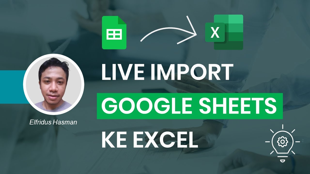 Cara Import Data Dari Google Sheets ke Microsoft Excel - YouTube