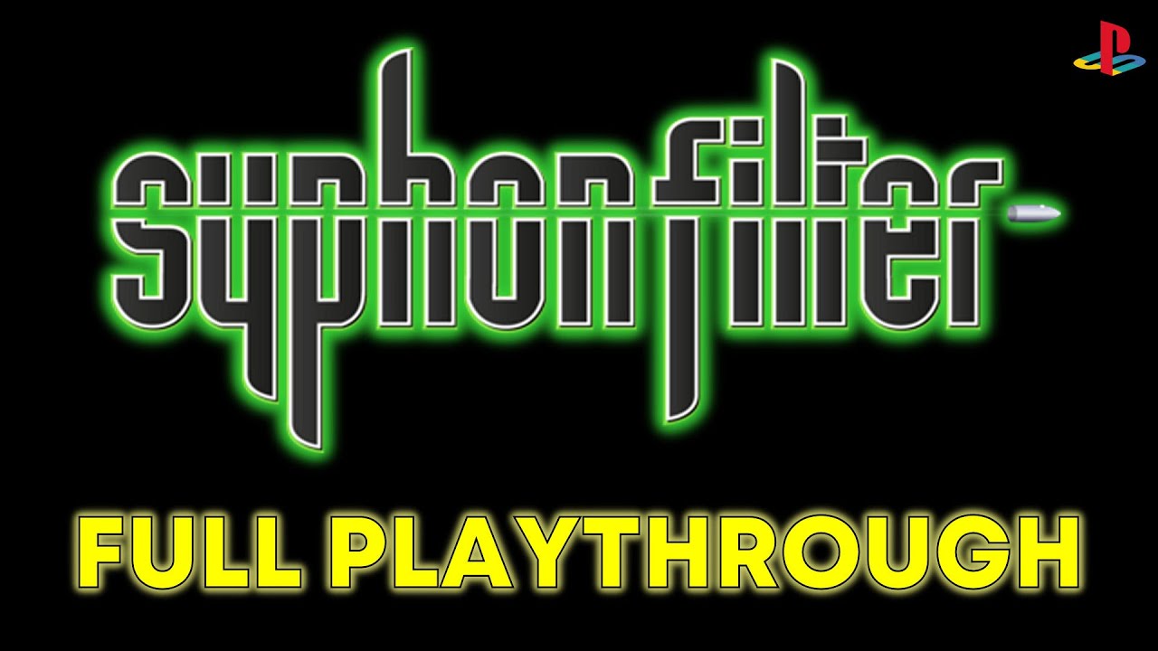 SYPHON FILTER - PS1 (1999) - FULL PLAYTHROUGH - YouTube