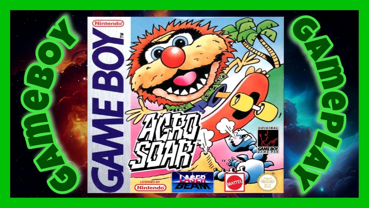 Episode #10. AGRO SOAR (1993) Australian Import Nintendo Gameboy - YouTube