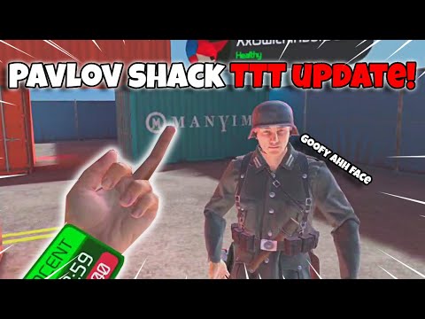 PAVLOV SHACK NEW TTT UPDATE IS INSANE! (Pavlov Oculus quest 2 gameplay ...