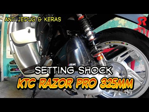 SETTING SHOCK KTC RAZOR PRO BIAR GA JEDUG - YouTube