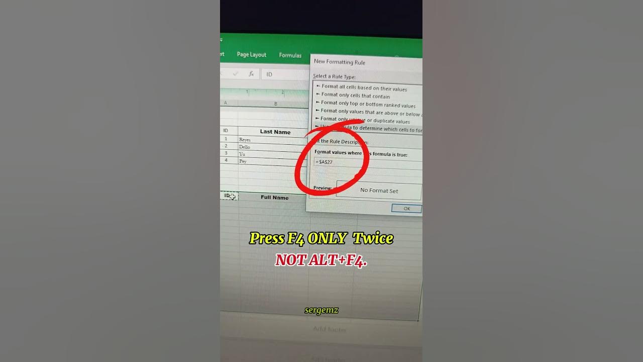 Paano gumawa ng automated borders sa Microsoft Excel. - YouTube