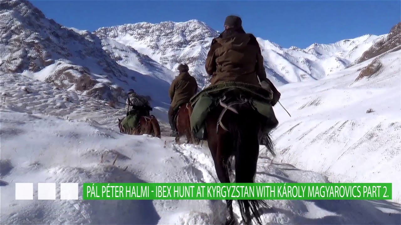 Halmi Péter Pál – Ibexvadászat Kirgizisztánban Magyarovics Károllyal ...