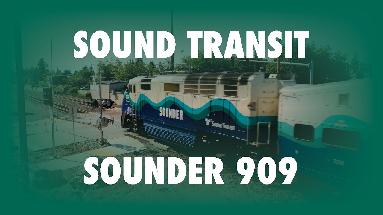 Sound Transit Sounder Engine 909 - YouTube