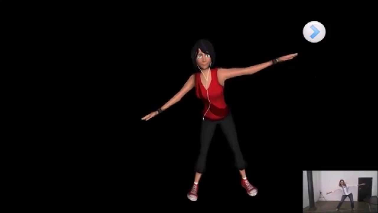Body motion tracking - YouTube