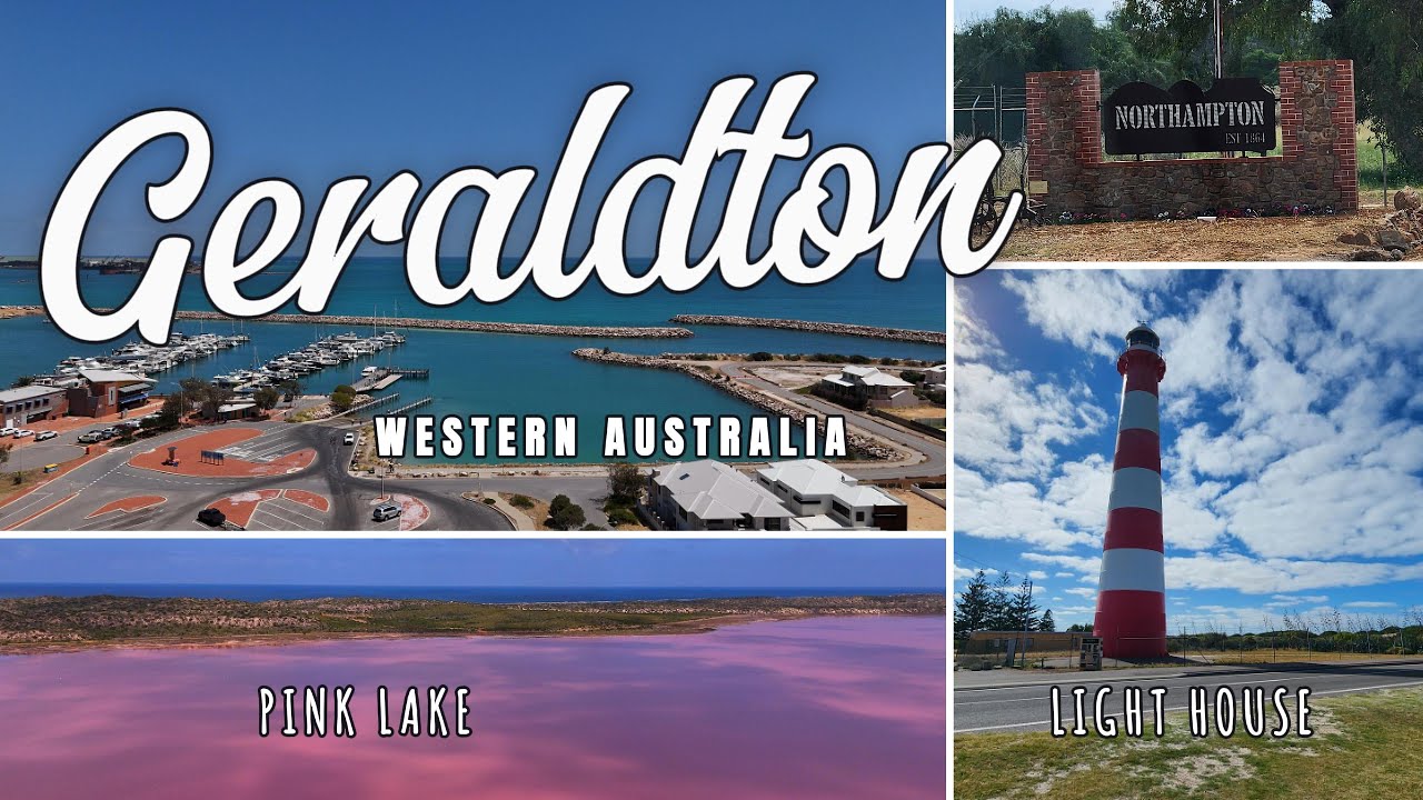GERALDTON WA via NORTHHAMPTON and the PINK LAKE. - YouTube