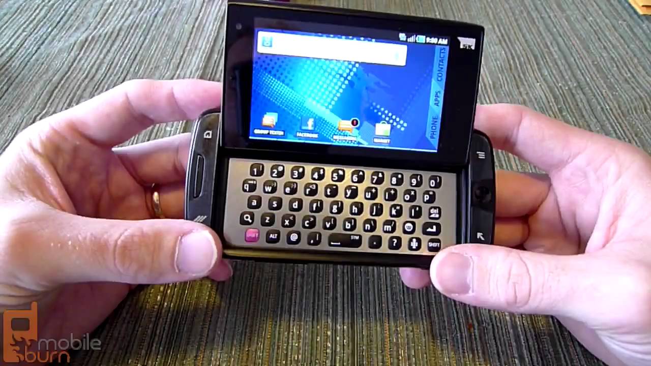T-Mobile Sidekick 4G video tour - part 1 of 3 - YouTube
