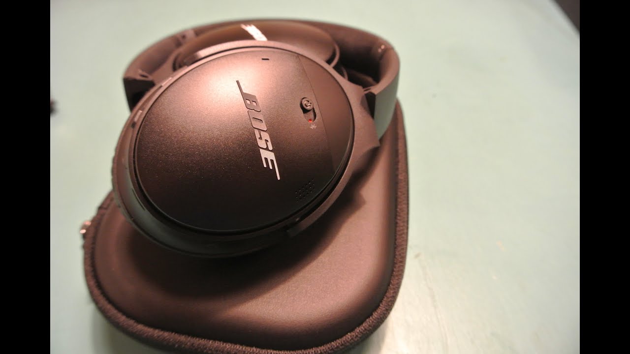 Bose QuietComfort 35 QC35 Headphones: Unboxing and Mini Review! - YouTube