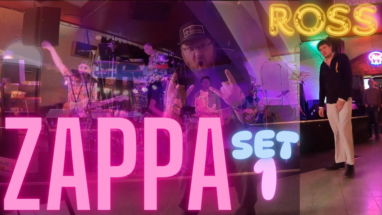 Amazing Zappa Cover Band "Gozortenplat" at Club Garibaldi SET 1 FRONT ...