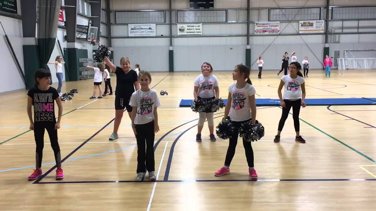 Impact Cheerleading 2016 - Megan's squad - Cheer & Dance - YouTube