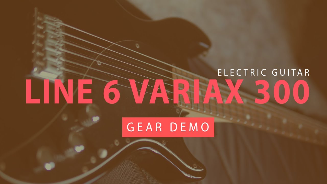 Line 6 Variax 300 Electric guitar (Demo) - YouTube